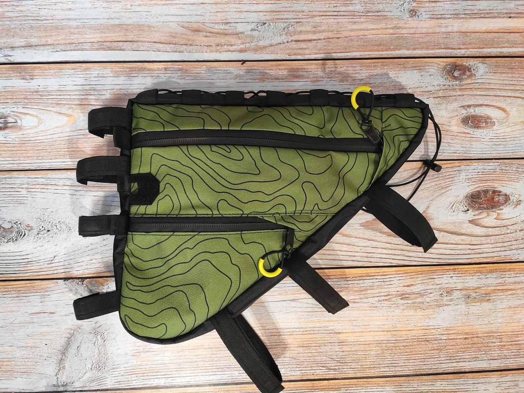 Bicycle Bag Custom Bike Frame Bag Gravel, Bicycle Bag, Cycling Bags ...