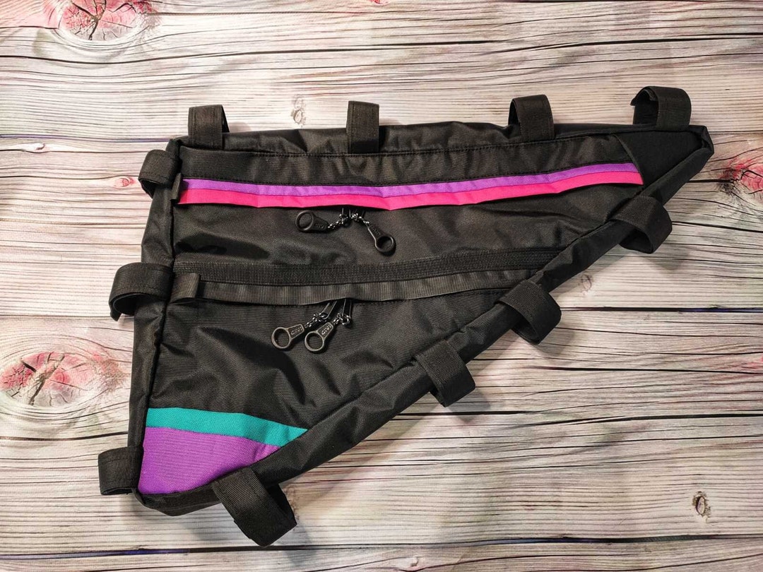 Bike Bag Gifts. Custom Bike Frame Bag. Cycling Bags. (personal Bike ...