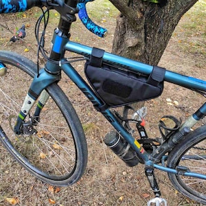 Bike Frame Bag, Small Bike Bag, Bikepack, Cycling Bag, Half Frame Bag ...