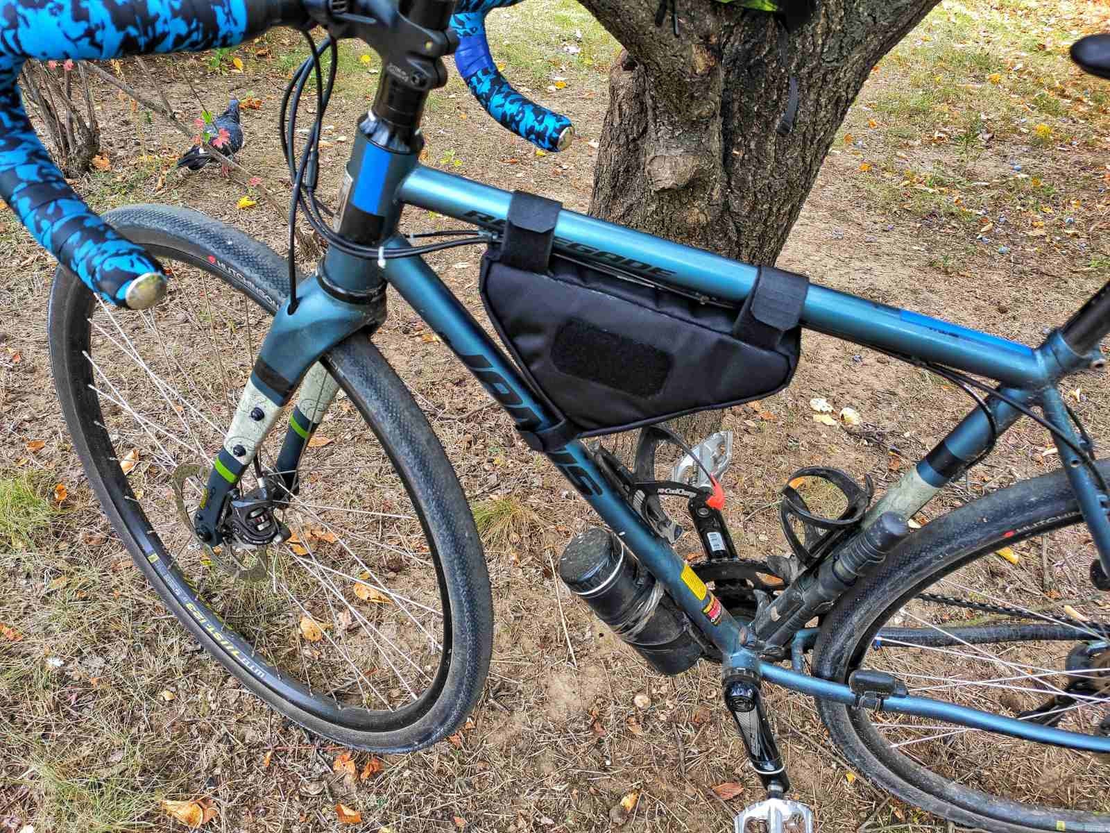 Bike Frame Bag, Small Bike Bag, Bikepack, Cycling Bag, Half Frame Bag ...