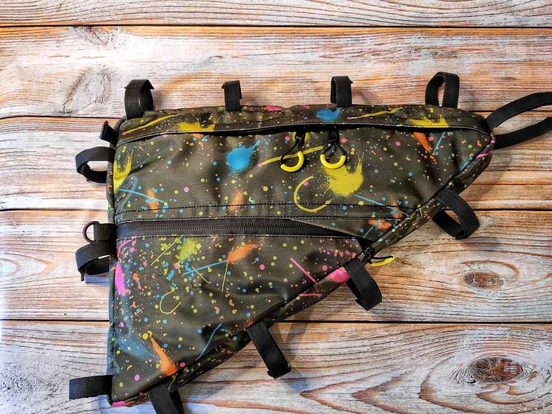 Custom Bike Frame Bag. Bicycle Gear Bag. Cycling Bags. (personal Bike ...