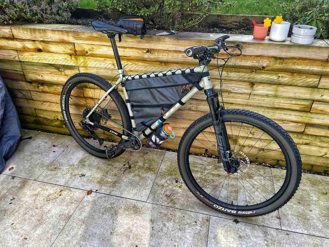 Bicycle Custom Bike Frame Bag. Bike Accessory. Cycling Bags. (personal ...