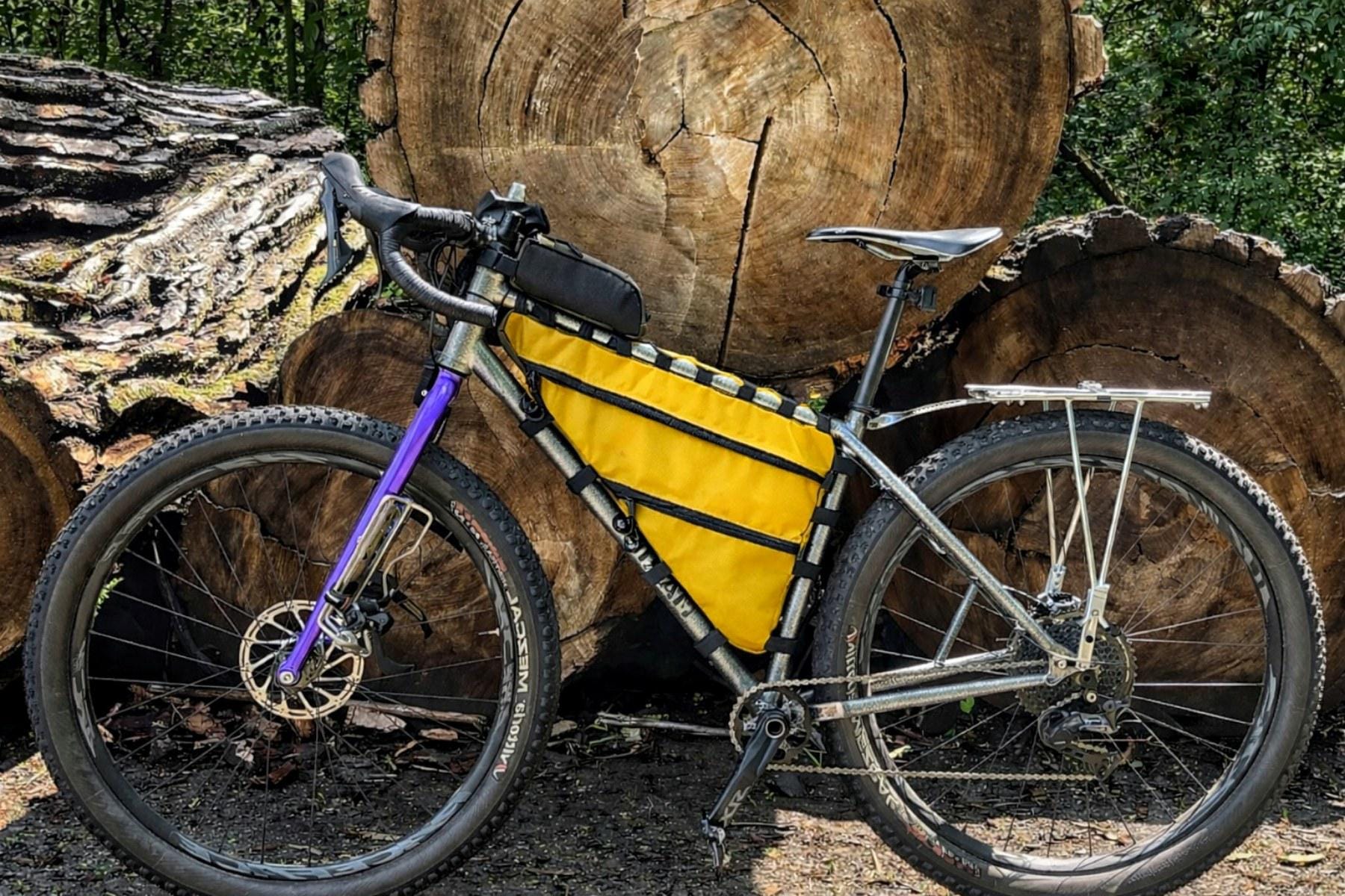 Custom Full Frame Bike Bag – Waterproof Bikepacking, Gravel Cycling ...