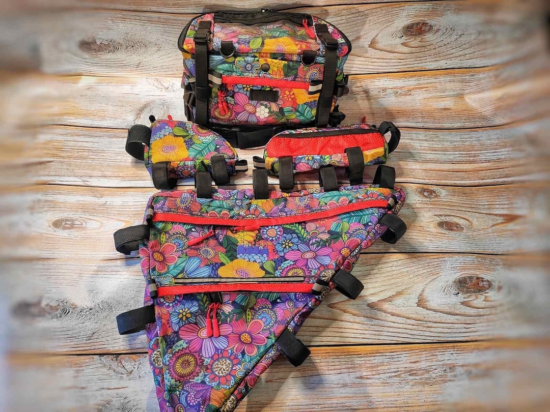 4-set Handlebar Cycling Bag Frame Bag Full Frame Bagsmall Bike Bag ...