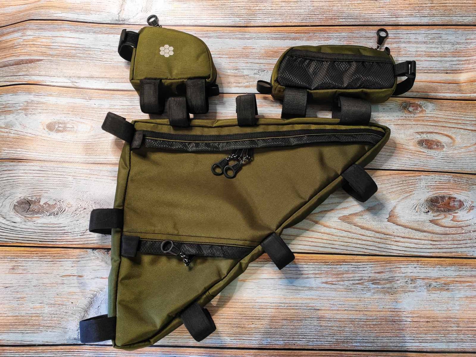 4-set Handlebar Cycling Bag+ Frame Bag+ Full Frame Bag+small Bike Bag ...