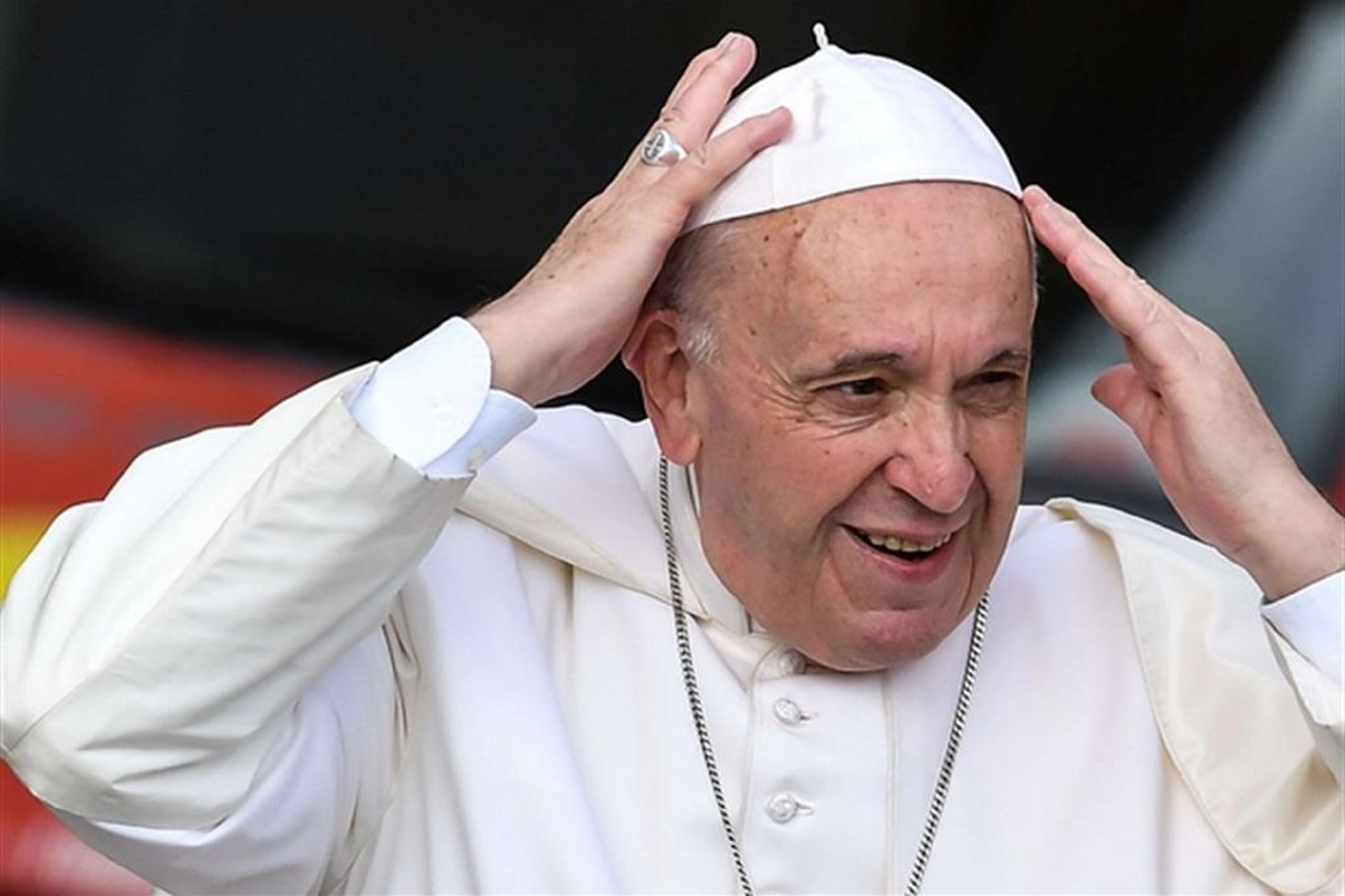 Skullcap Zucchetto Papalina Pope Francesco Worn Pope Pontifex - Etsy UK