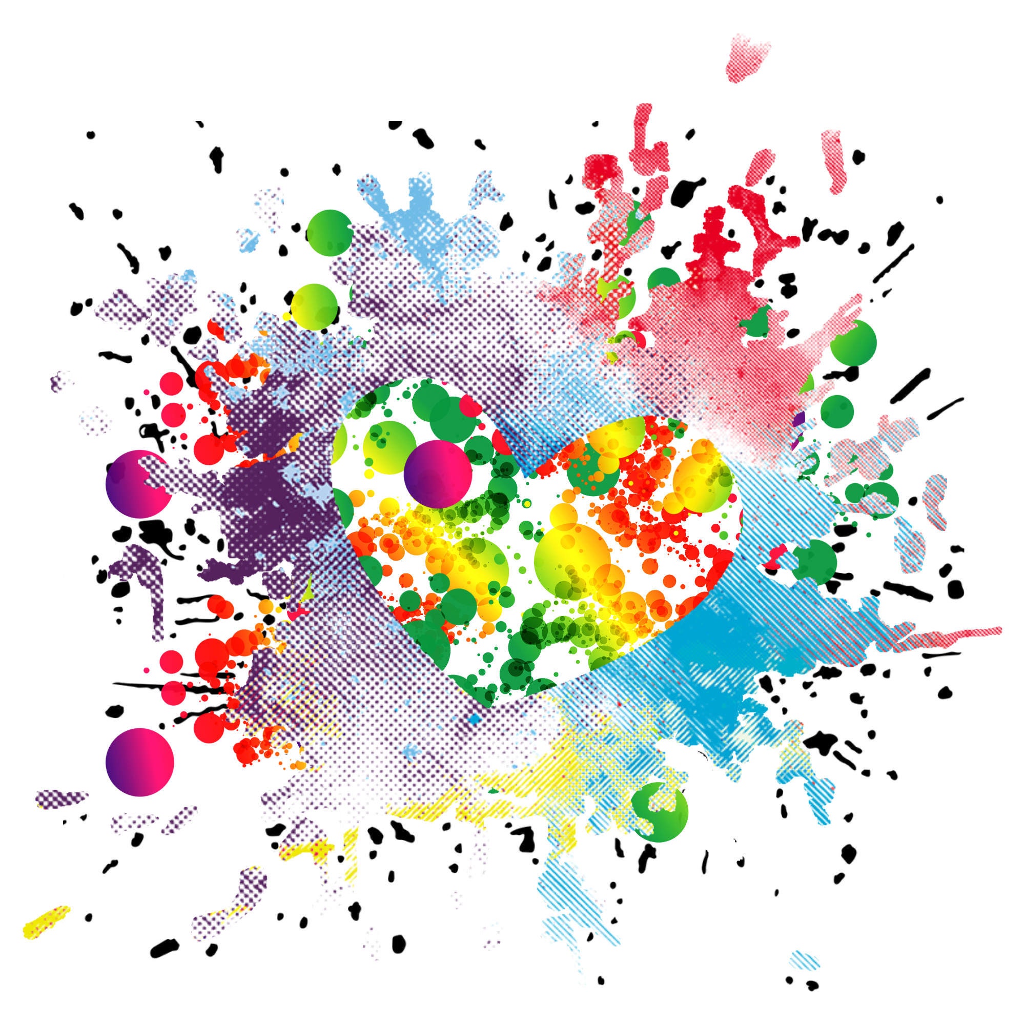 10 Selected paint splatter heart You Can Get It Free - ArtXPaint Wallpaper