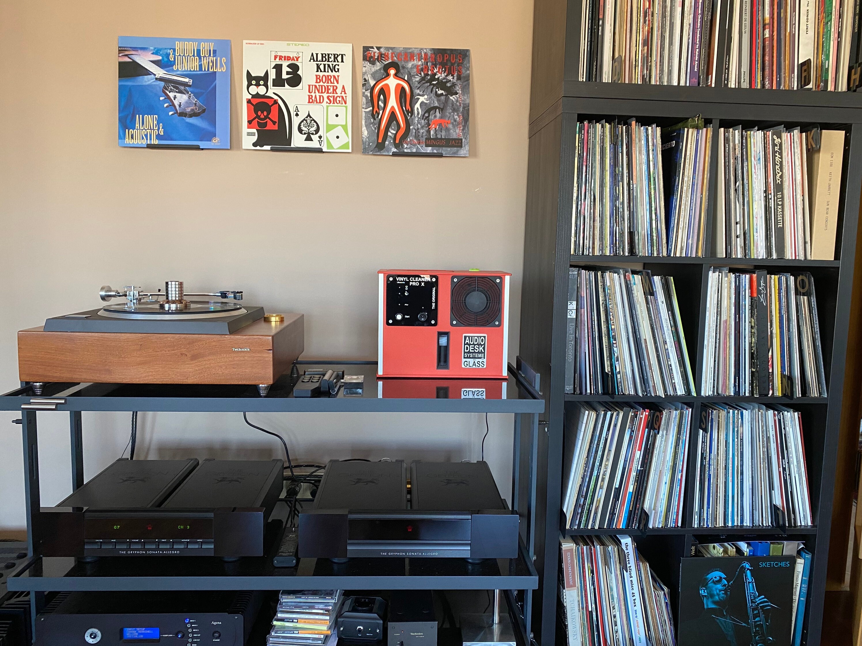 Lp Wall Display Mount, Record Metal Shelf Set of 3 - Etsy