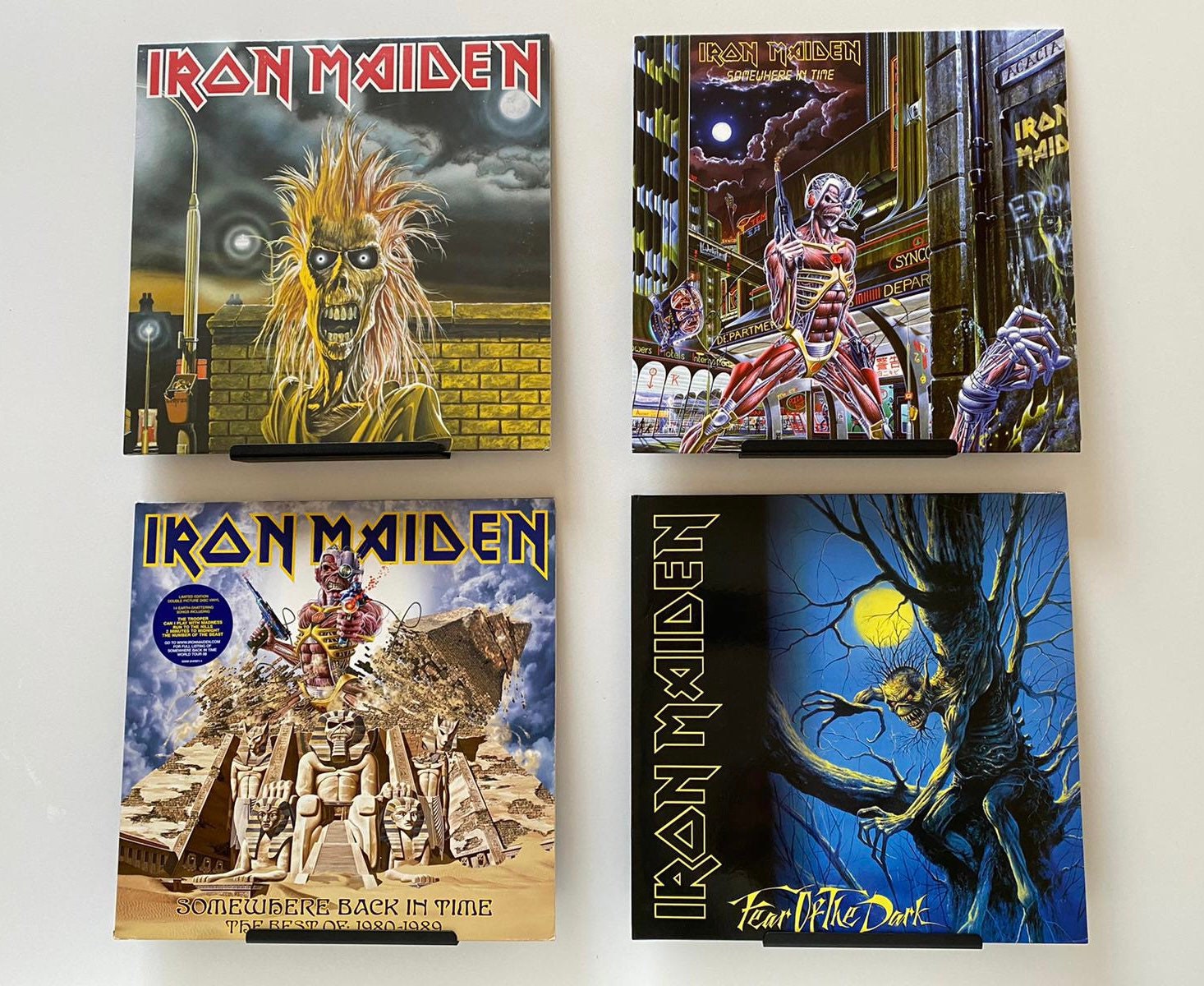 Lp Wall Display Mount, Record Metal Shelf Set of 3 Vinyl Shelves - Etsy