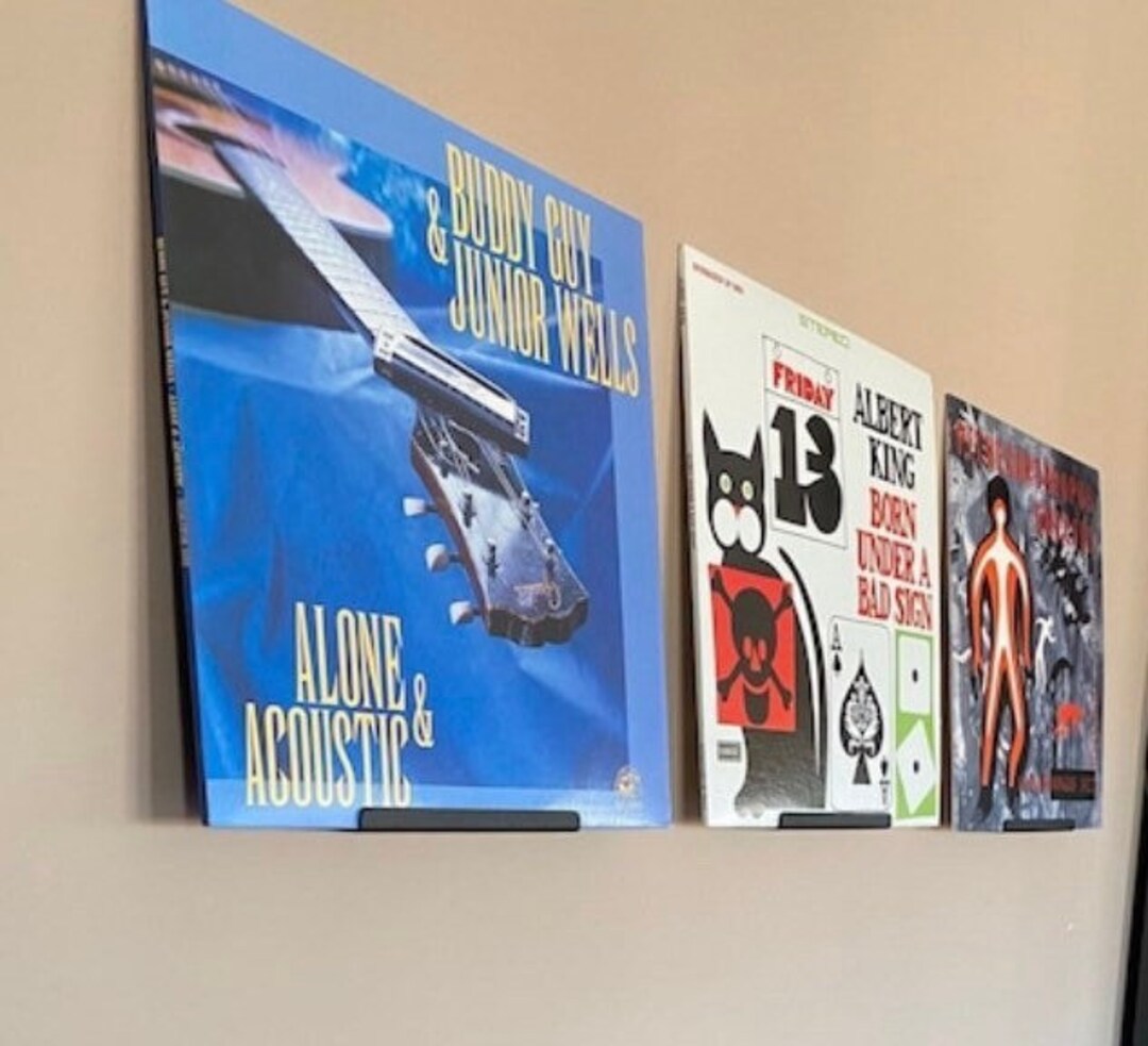 Vinyl Wall Display lp Album Metal Wall Display Mount Set of 3 - Etsy