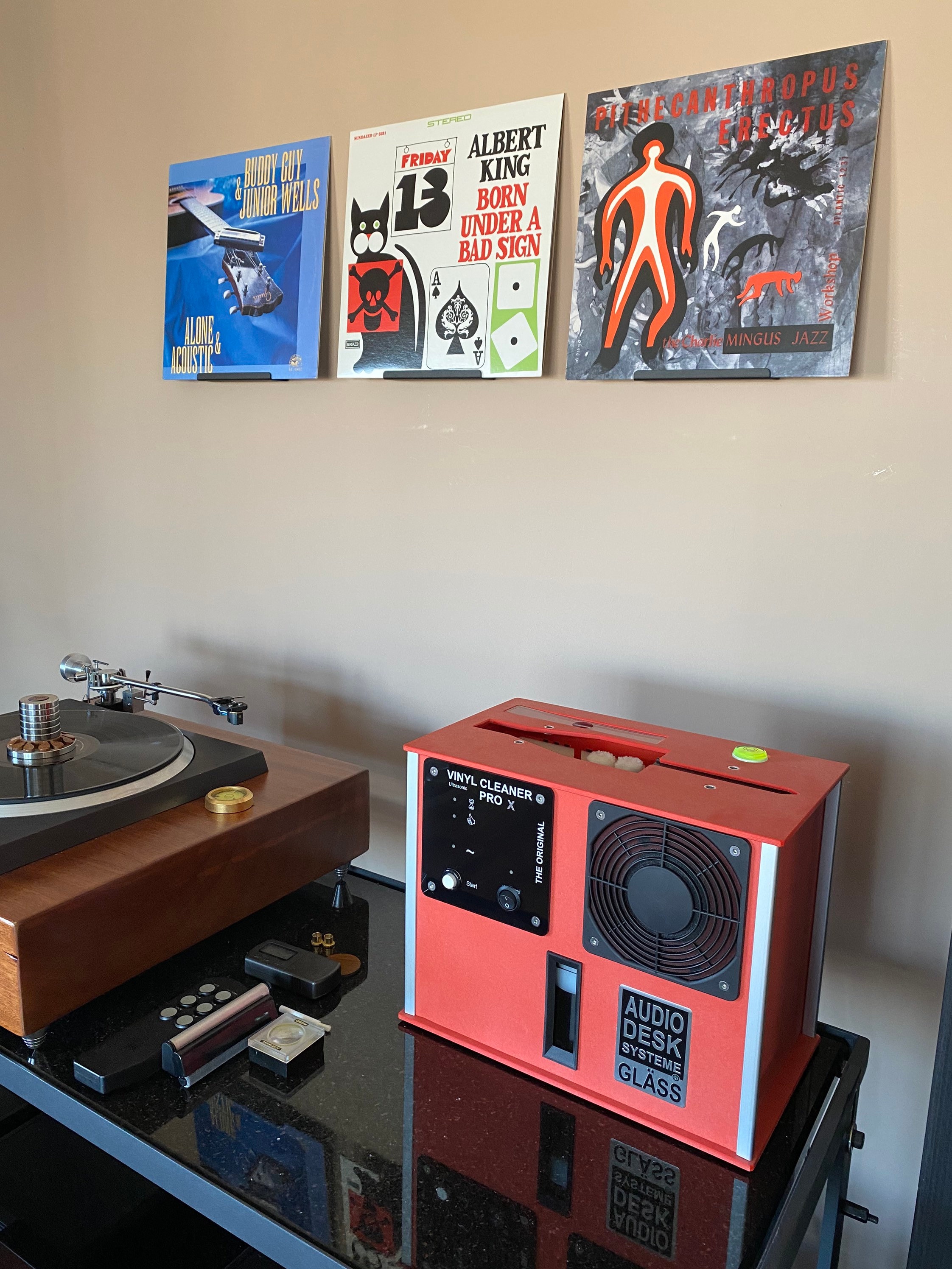 Lp Wall Display Mount, Record Metal Shelf Set of 3 Vinyl Shelves - Etsy