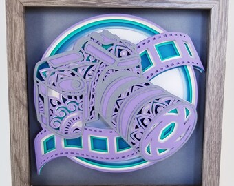 Camera Shadow Box - Etsy