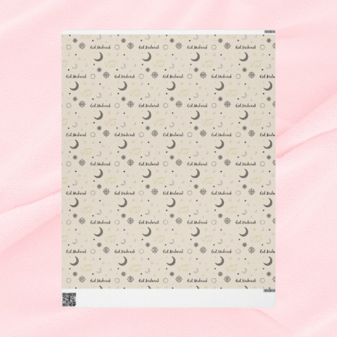 Eid Mubarak Wrapping Papers, Islamic Gift Wrap, Muslim Gifts, Eid Gift ...