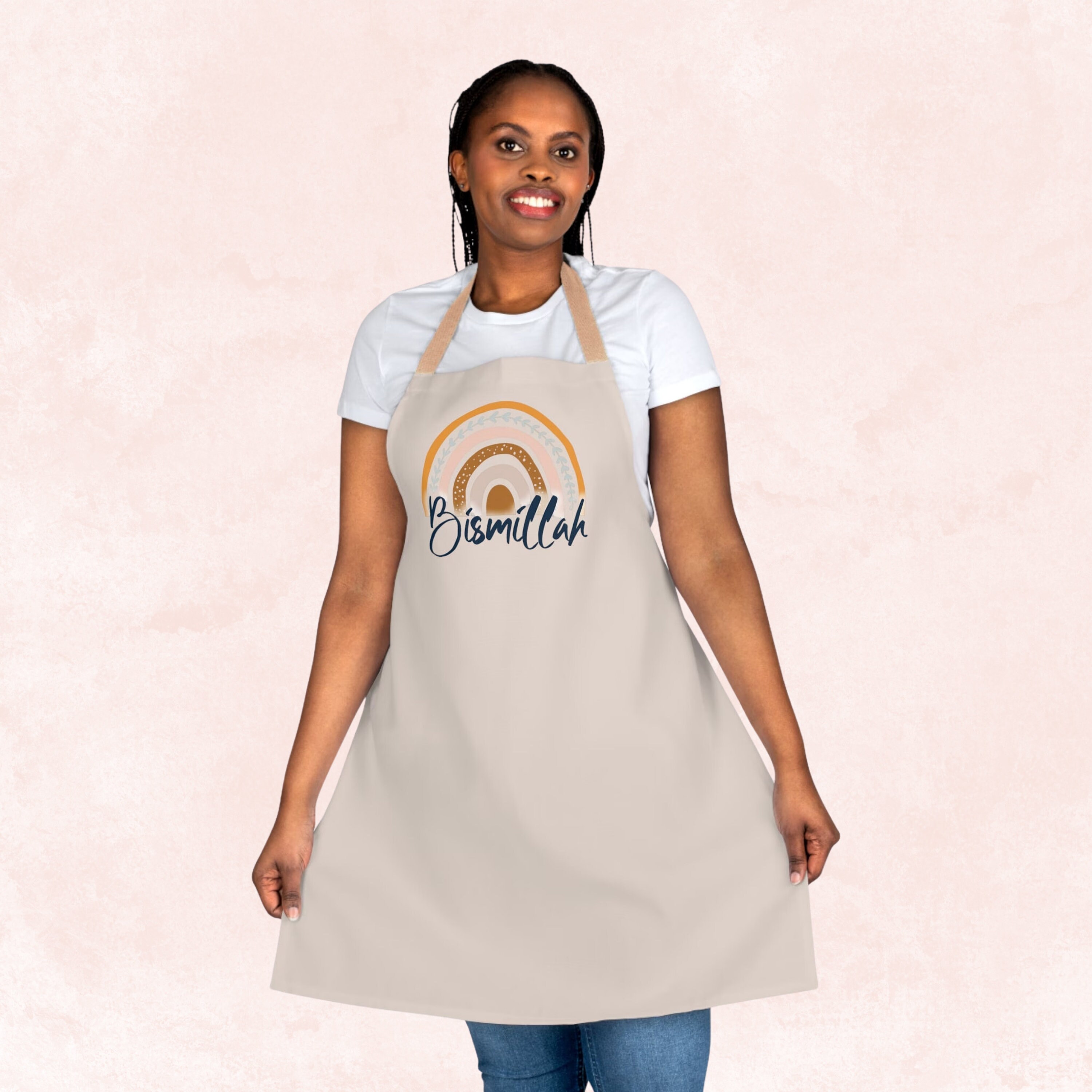 Bismillah Kitchen Apron, Apron for Muslims, Islamic Kitchen, Islamic ...