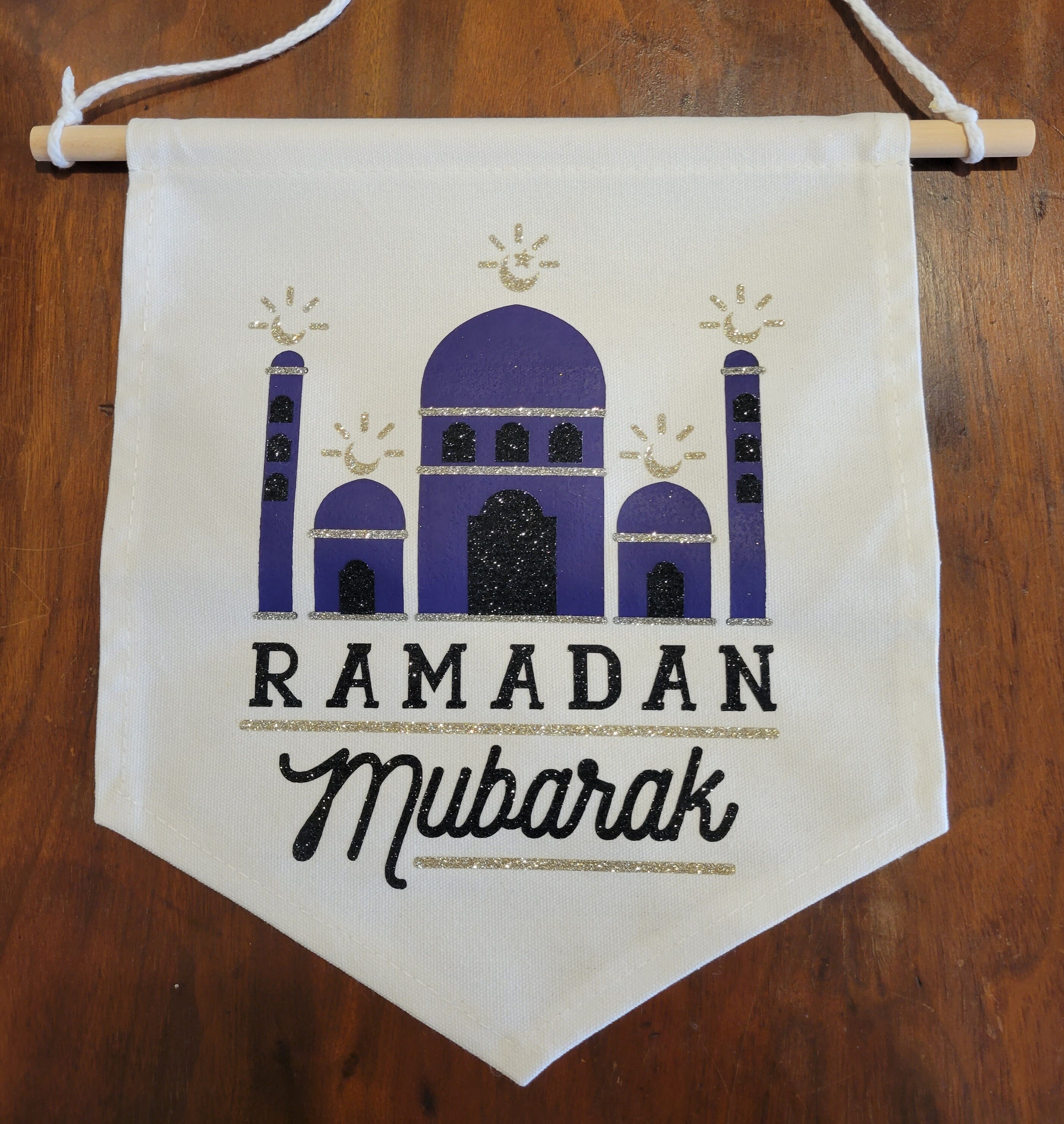 Ramadan Front Door Sign, Ramadan Mubarak Wall Hanging, Ramadan Banner ...