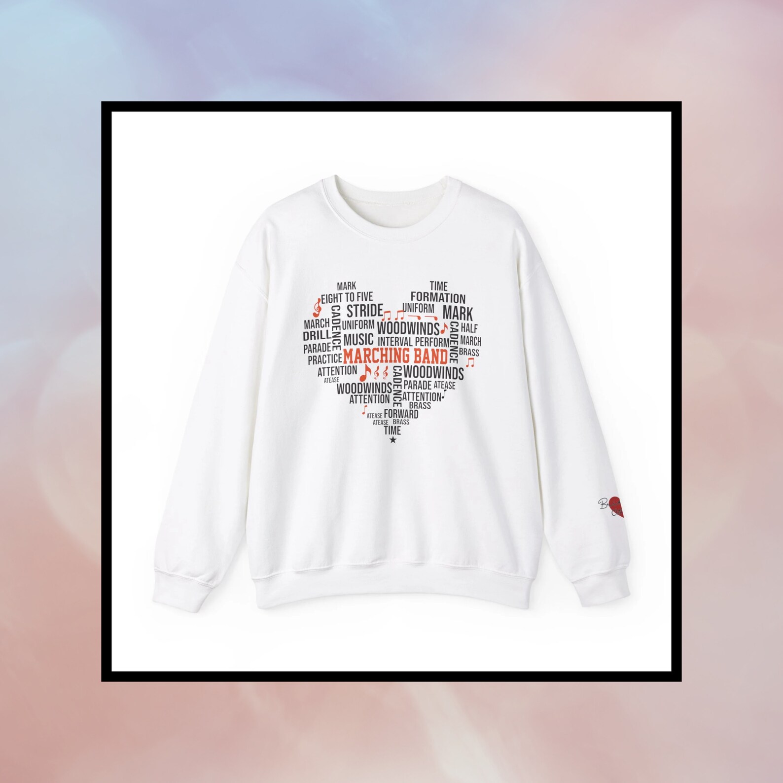 Personalized Marching Band Sweatshirt, High School Band Shirt, Music ...