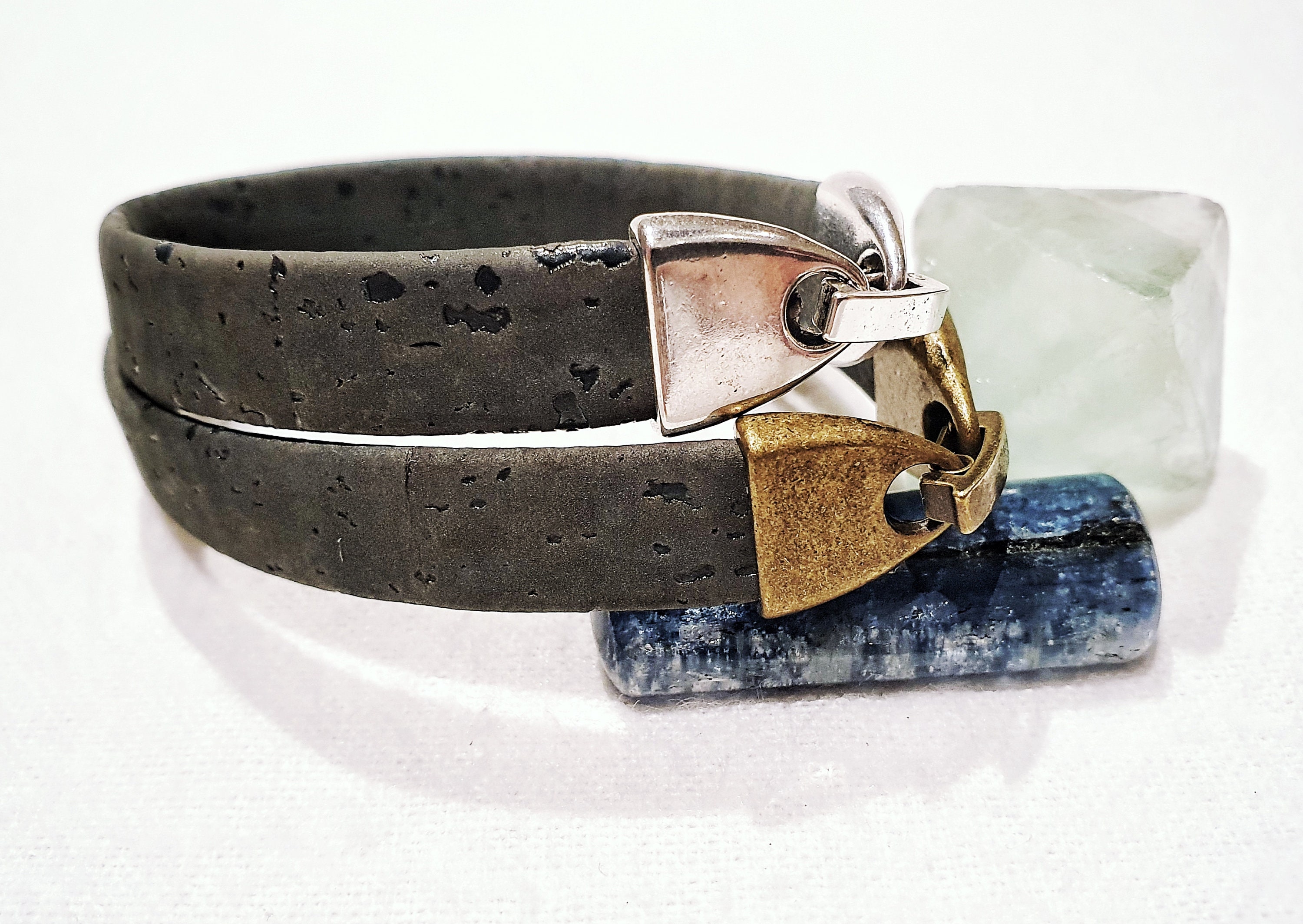 Vegan Bracelet Cork Cruelty-Free Biodegradable Jewellery | Etsy