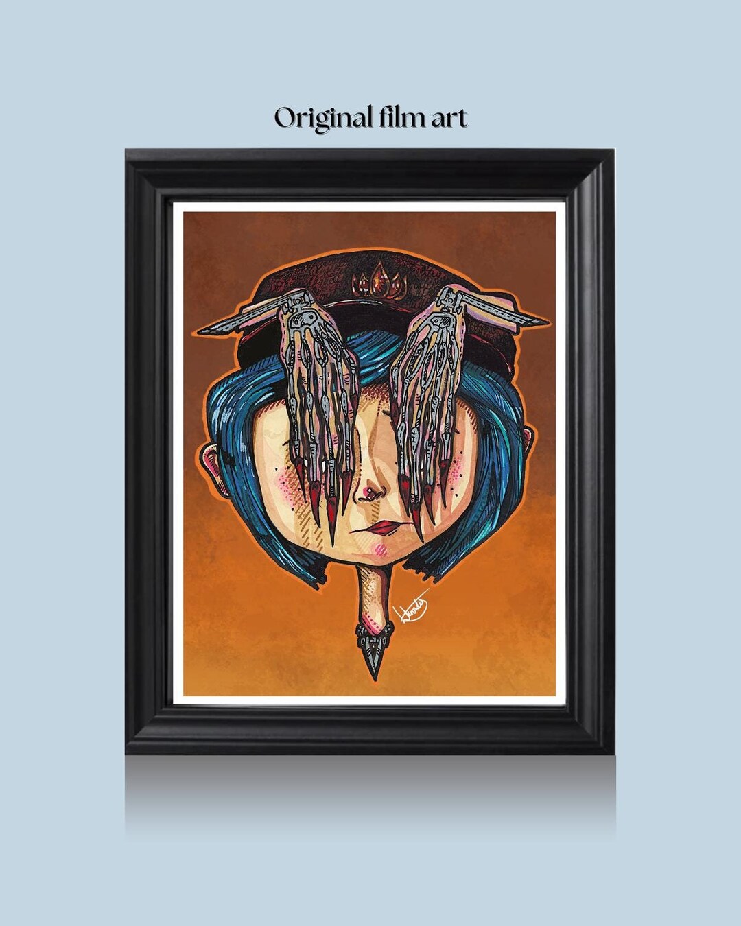 Coraline Original Art Print (various Poster Sizes) Other Mother Hands ...