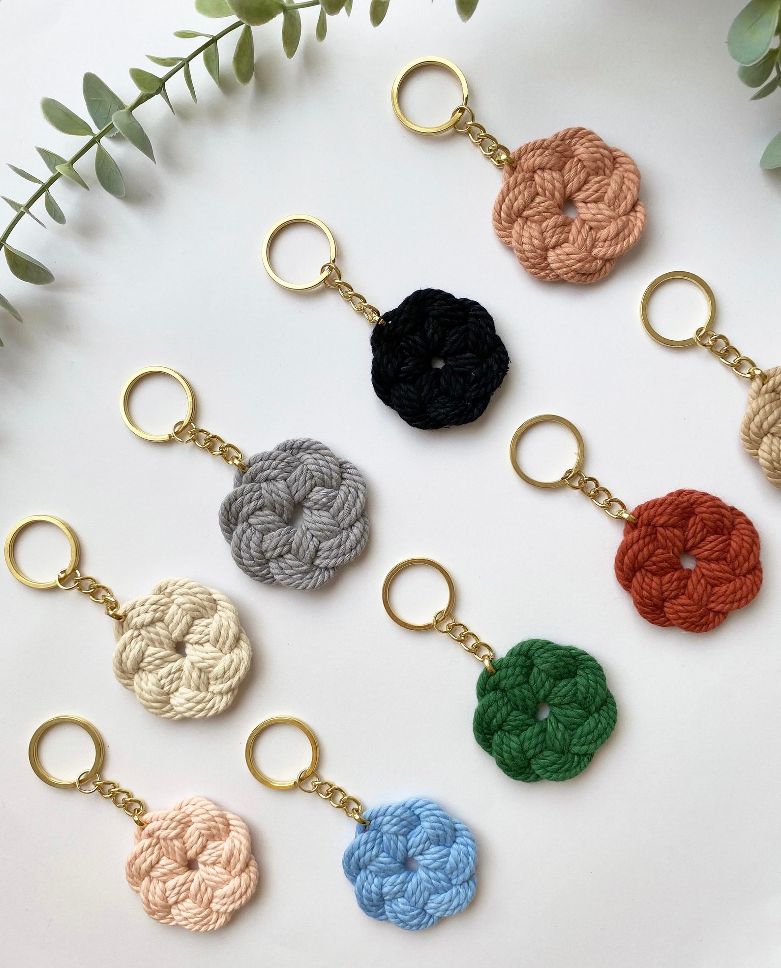 Boho Macrame Keychain Macrame Boho Lanyard Keychain Macrame - Etsy