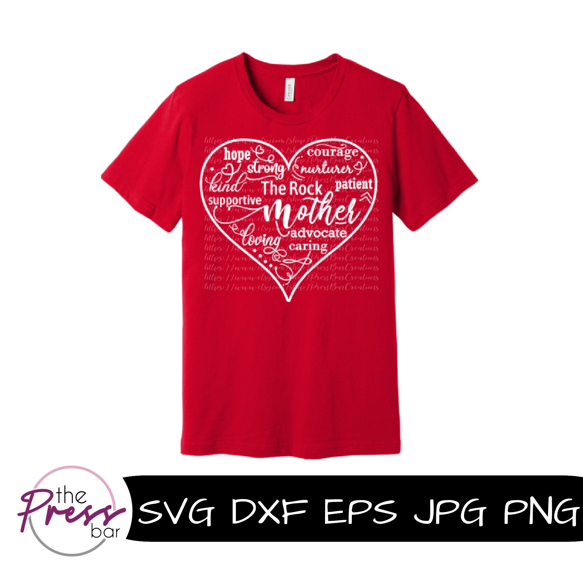 Mother-mothers Day- SVG Cut File - Dxf- Eps- JPG - PNG - Etsy