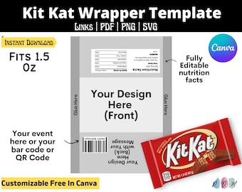 Kit Kat Wrapper - Etsy