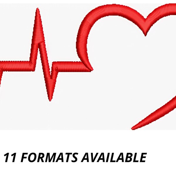 Heartbeat Pattern - Etsy