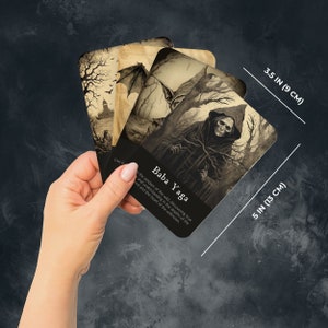 Halloween Oracle Deck With Monsters, Demons & Horror Creatures ...