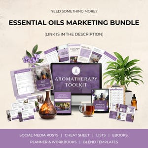 Essential Oil Profile Pages, Printable Aromatherapy Information Sheet ...