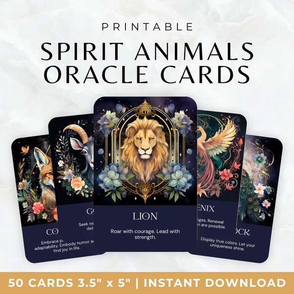 Bird Oracle Cards - Etsy