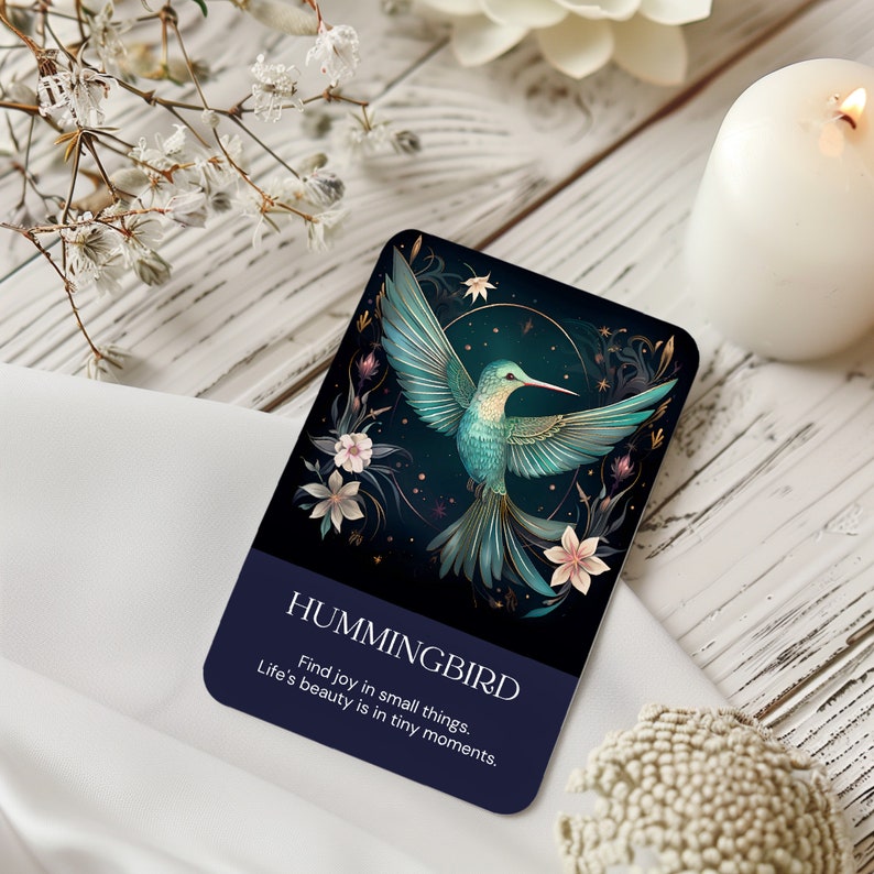 Spirit Animal Oracle Card Deck, Printable Oracle Cards, Spiritual Guide Message, Divination Tool ...