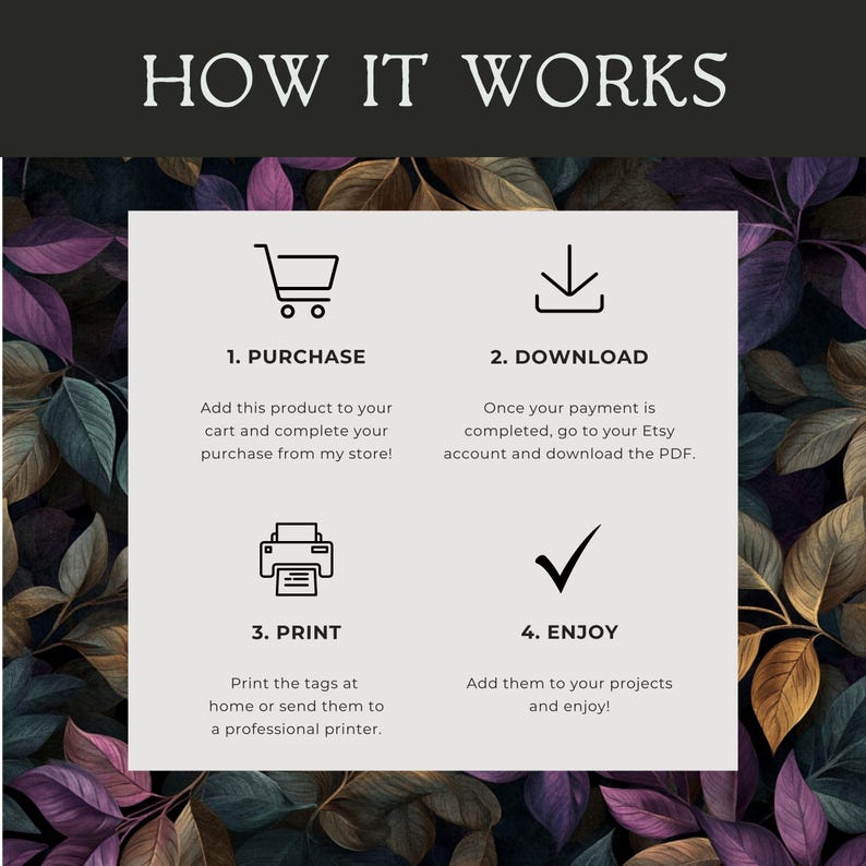 Yule Gift Tags, Printable Pagan Christmas Labels, Festive Yuletide Note ...