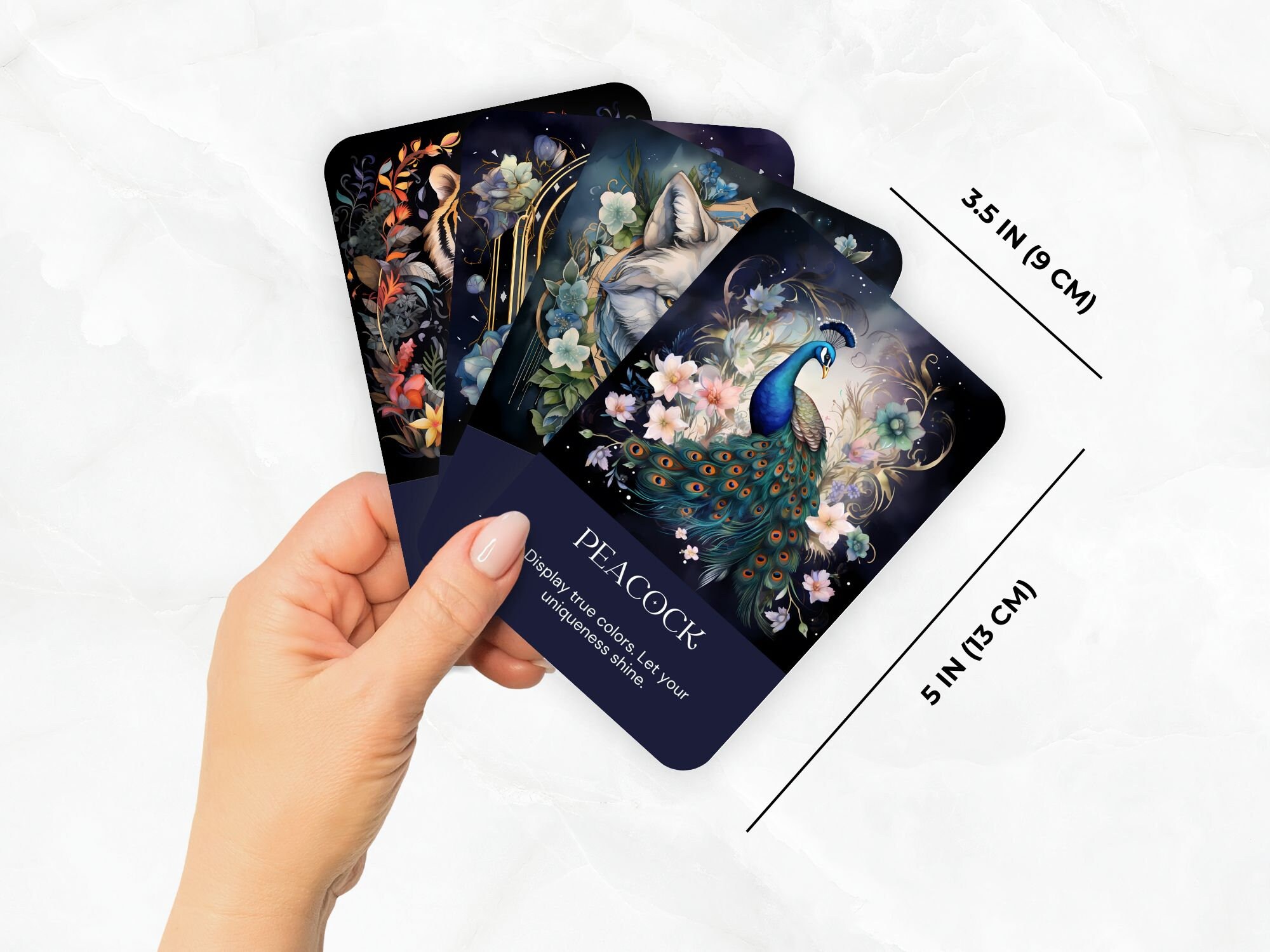 Spirit Animal Oracle Card Deck, Printable Oracle Cards, Spiritual Guide ...