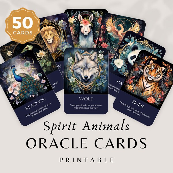 Bird Oracle Cards - Etsy