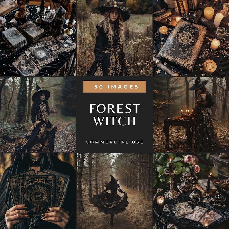 Forest Witch Art - Etsy