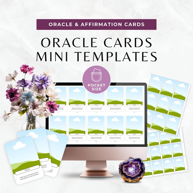 Mini Oracle Deck - Etsy