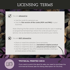 Autumn Fairy Oracle Deck, Printable Cards With Enchanted Fall Forest ...