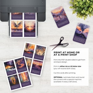 Shadow Work Oracle Card Deck, Printable Cards With Journal Prompts ...