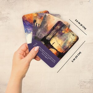 Shadow Work Oracle Card Deck, Printable Cards With Journal Prompts ...