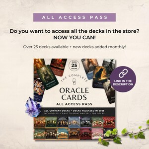 Printable Ocean Oracle Card Deck, Under the Sea Cards With Mystical ...