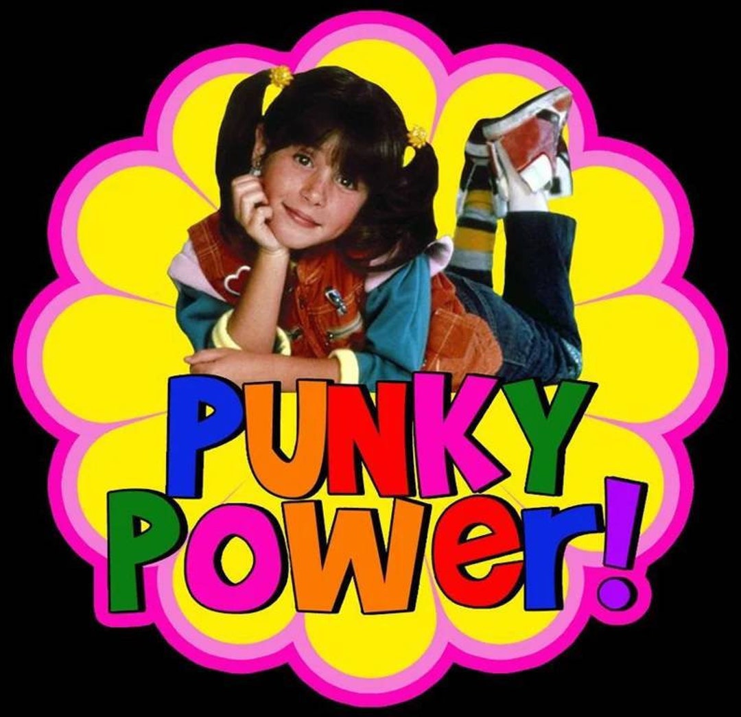 Punky Brewster Punky Power '80s TV Show Retro Style T-shirt Small to ...