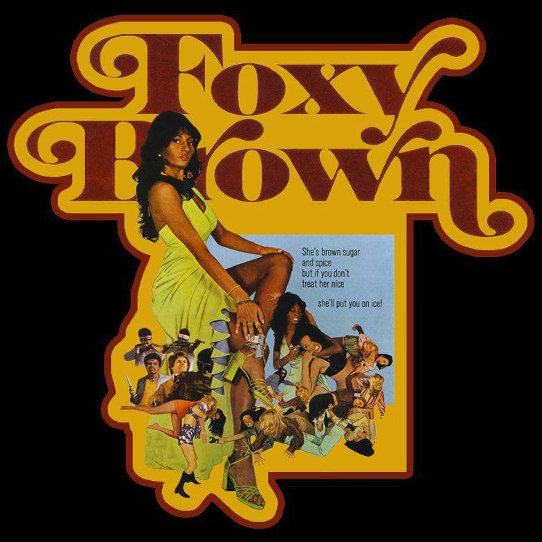 Foxy Brown '70s Movie Retro Style T-shirt Small to 3XL - Etsy