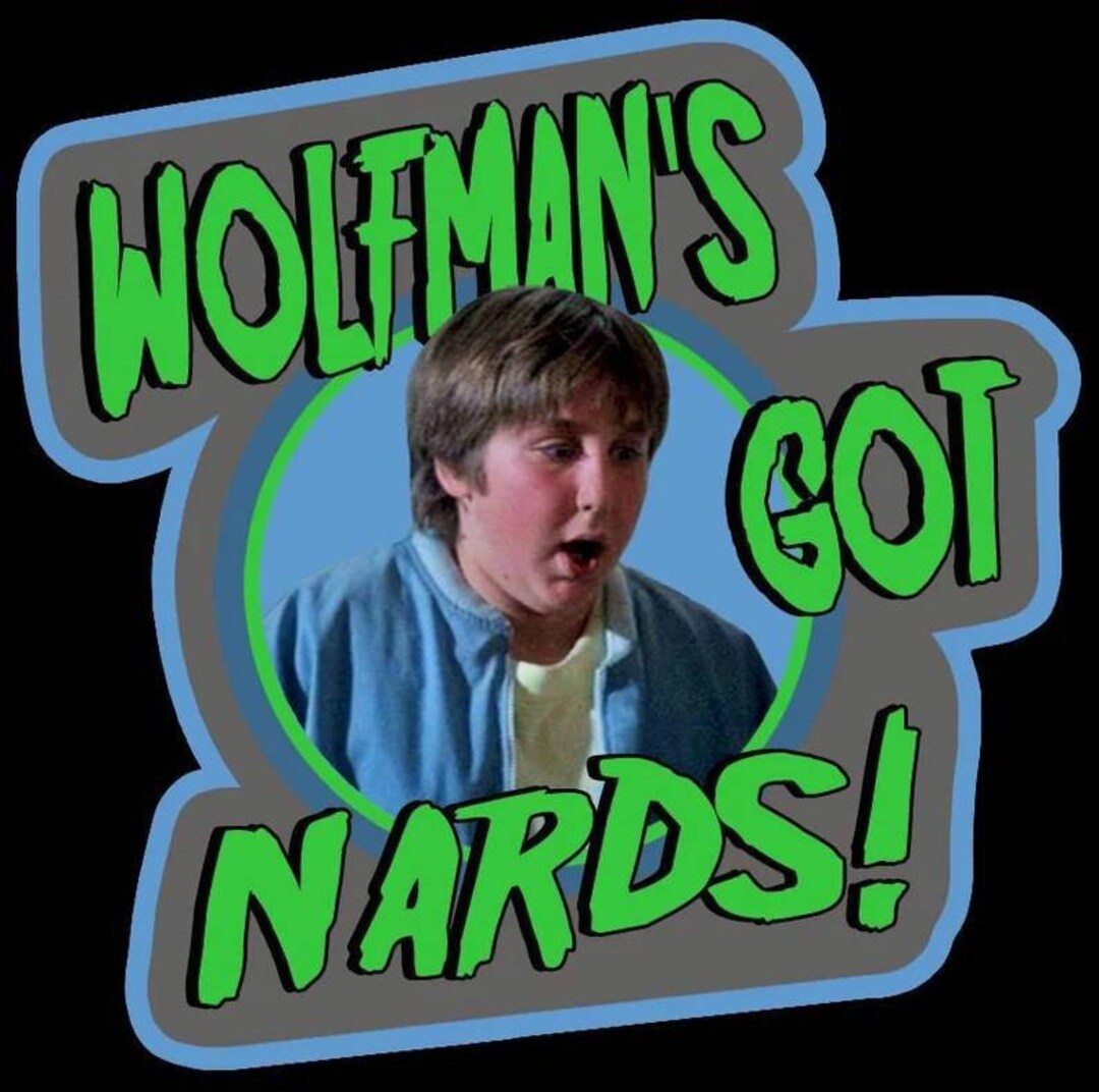 The Monster Squad Wolfman's Got Nards '80s Movie Retro Style T-shirt ...