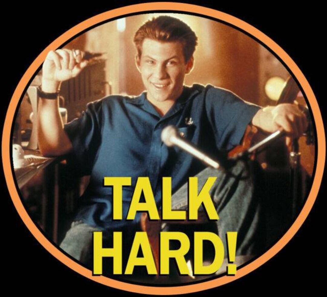 Pump up the Volume Christian Slater Talk Hard 90s Movie Retro Style T ...