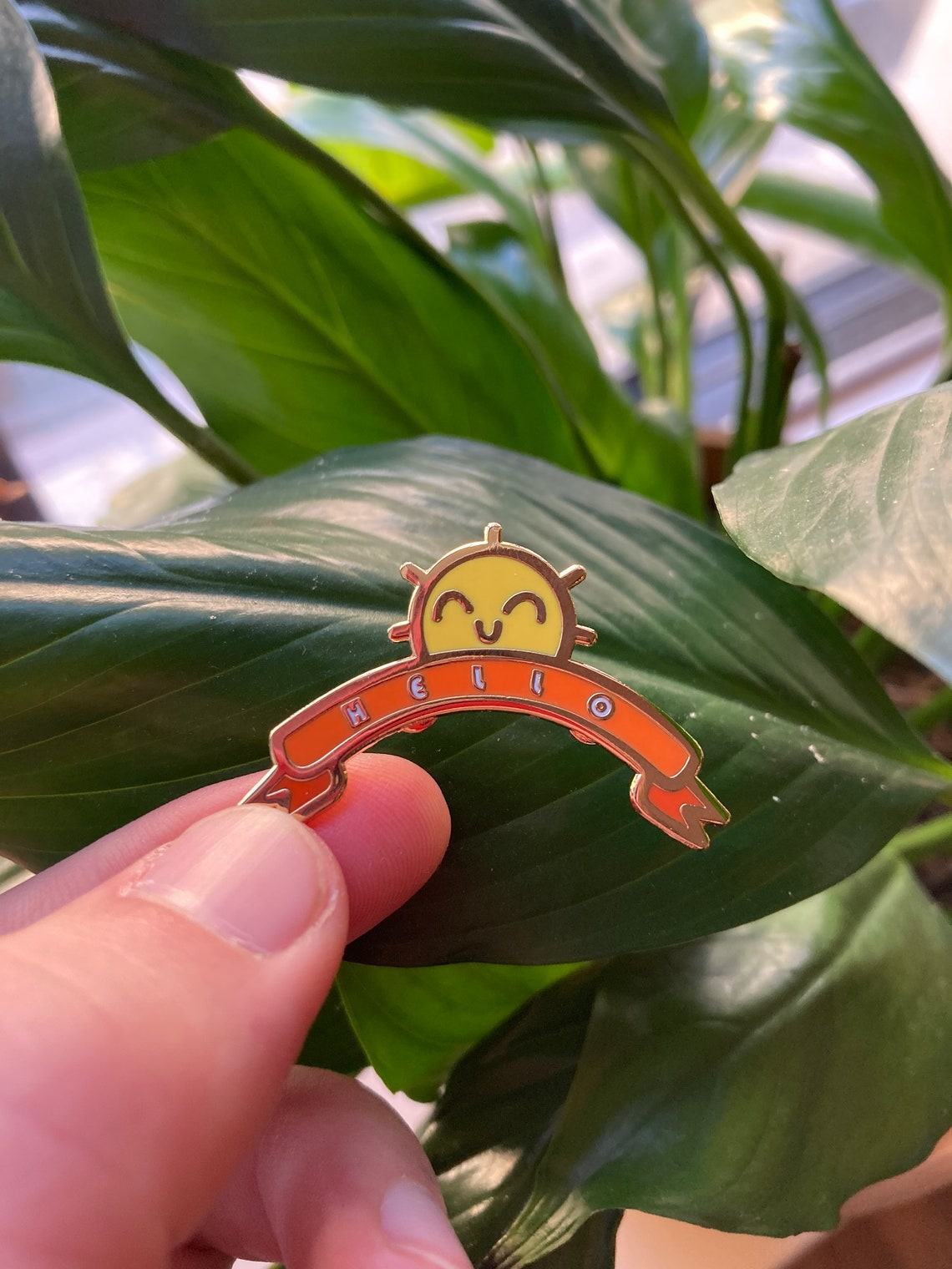 Hello Sunshine Hard Enamel Pin - Etsy