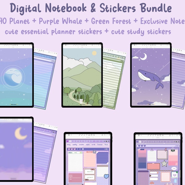 Digital Notebook - Etsy