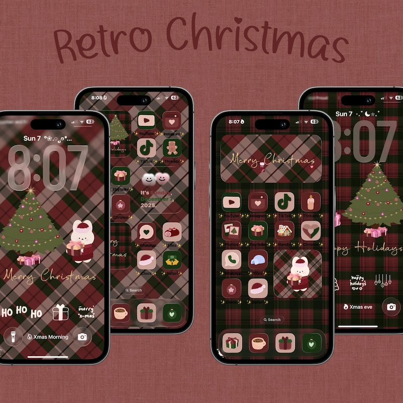 Android Christmas Icons - Etsy UK