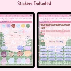 Cute Daily Seasonal Stickers, Pre-cropped, Transparent Pngs, Planner ...