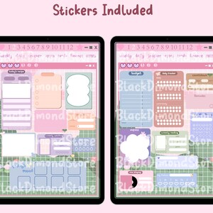 Cute Daily Seasonal Stickers, Pre-cropped, Transparent Pngs, Planner ...