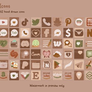 Turtle Cozy Autumn Icon Set, Hand Drawn Icons, Ios and Android Set ...