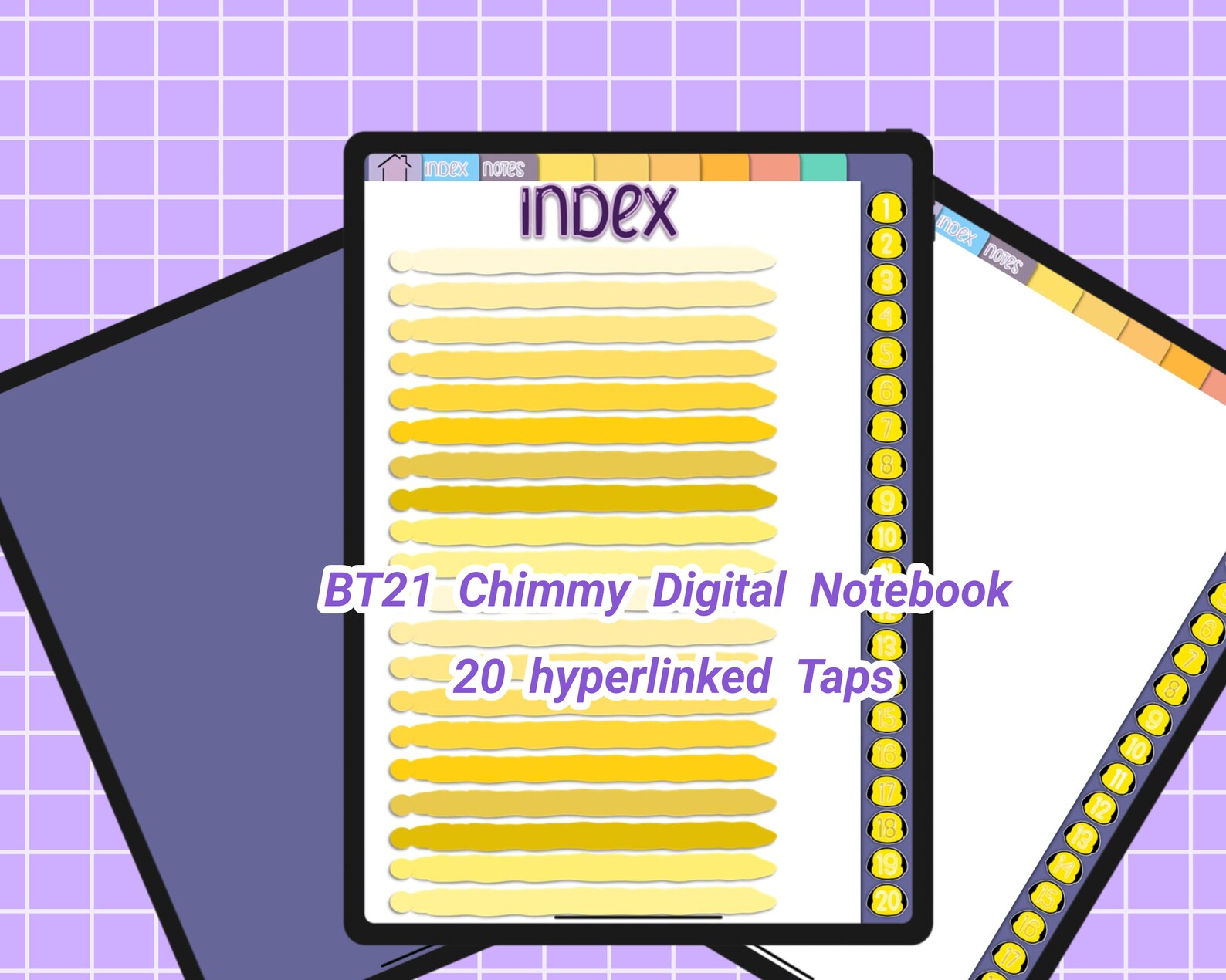 BT21 Chimmy Digital Customisable Notebook Digital PNG - Etsy